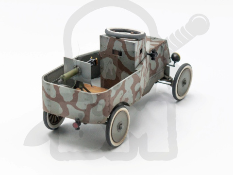 Battle-Models > Model T RNAS Armoured Car - samochód pancerny IWW 1:35